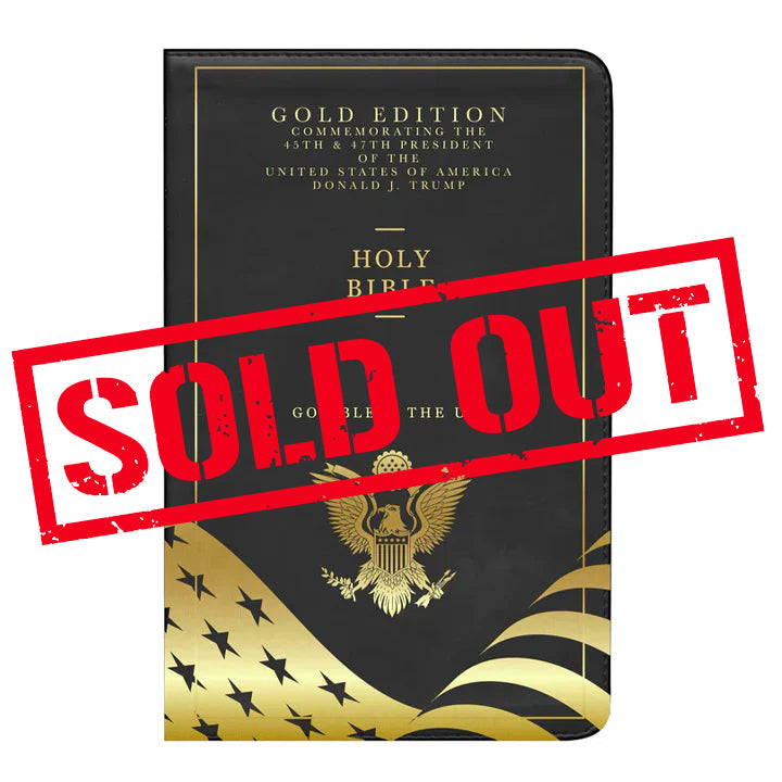 Gold Edition Bible – God Bless The USA Bible